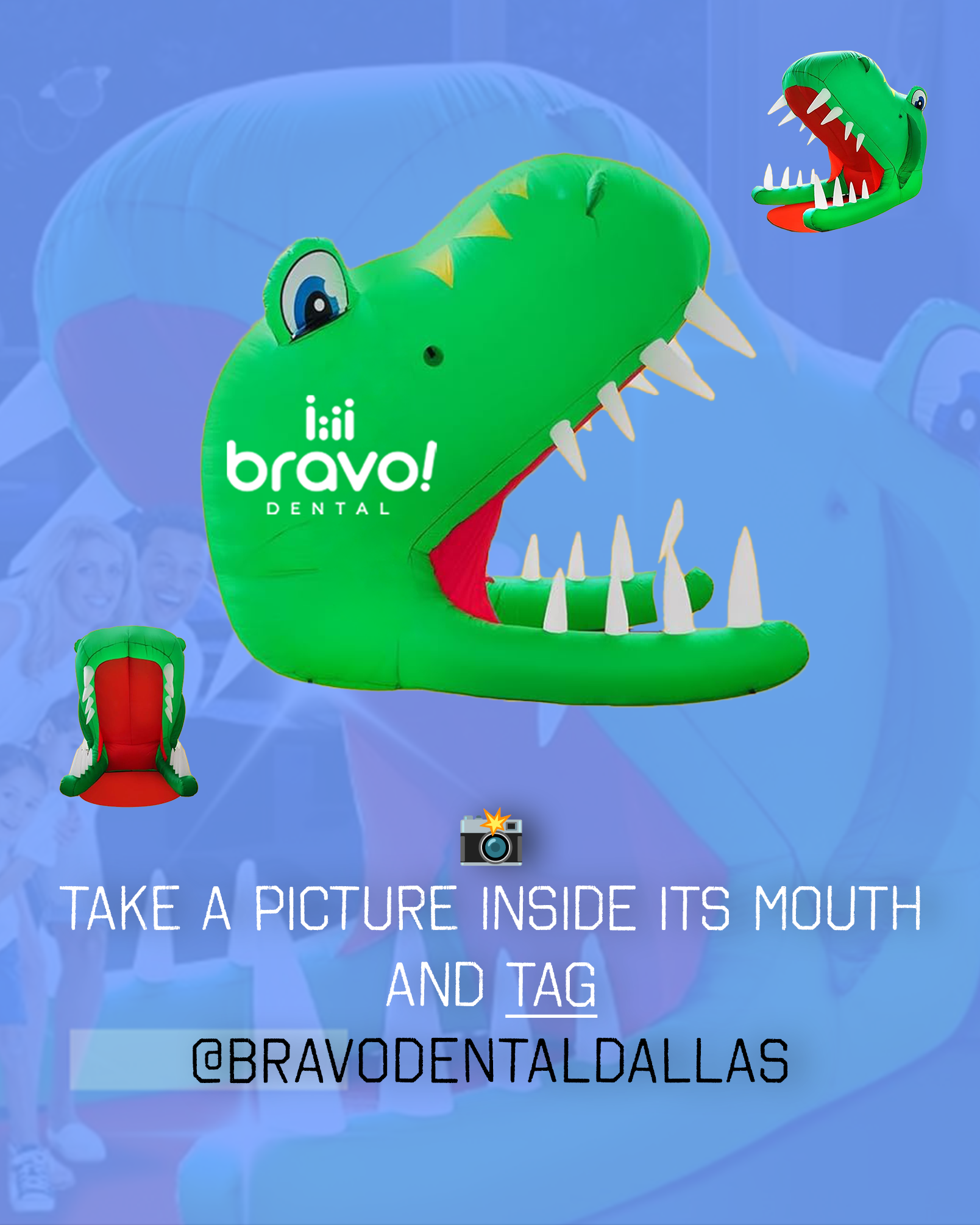 🦖 Find the Bravo! Dental Dino Across DFW - Bravo Dental Dallas